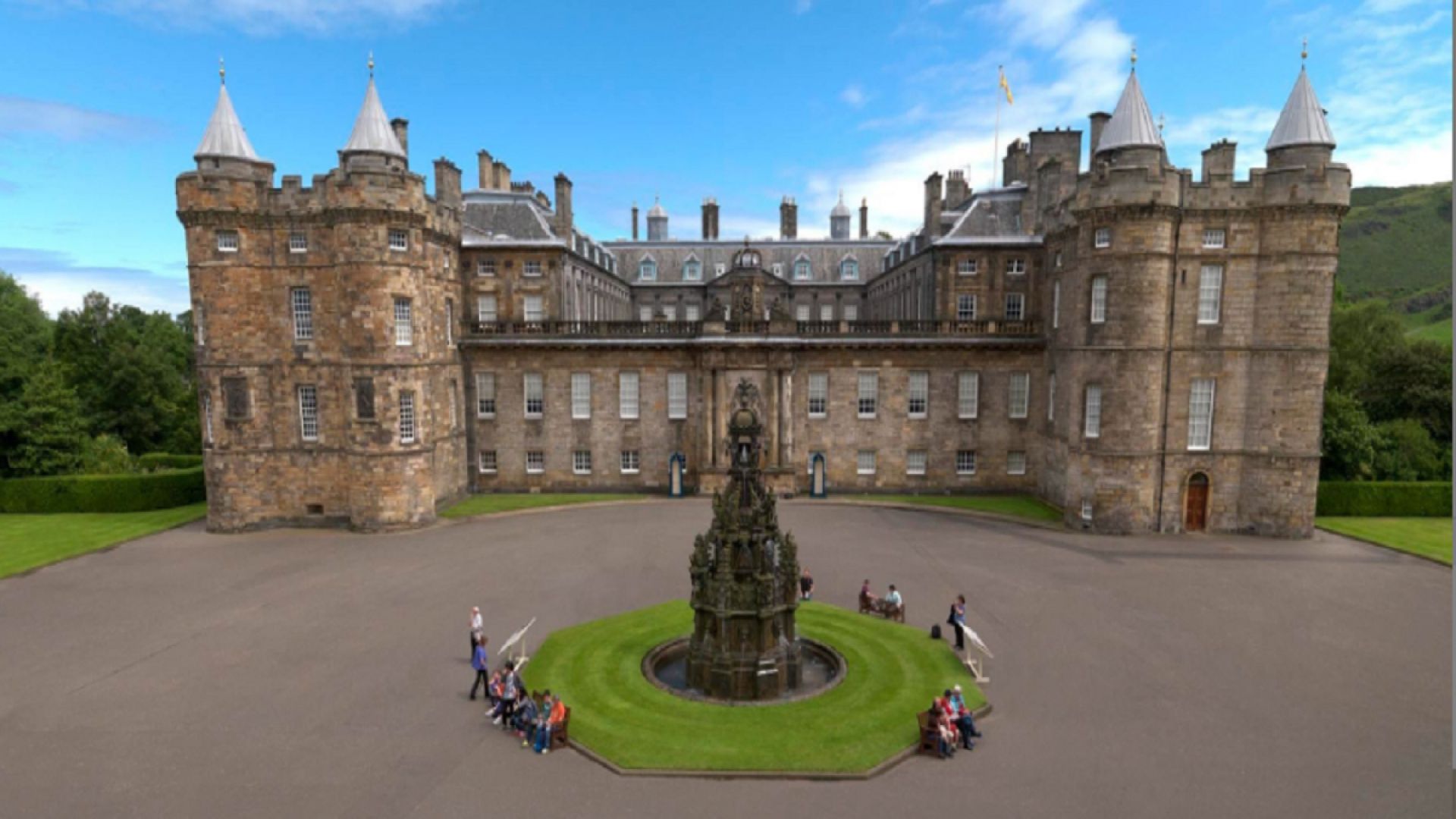 Holyrood Palace Map